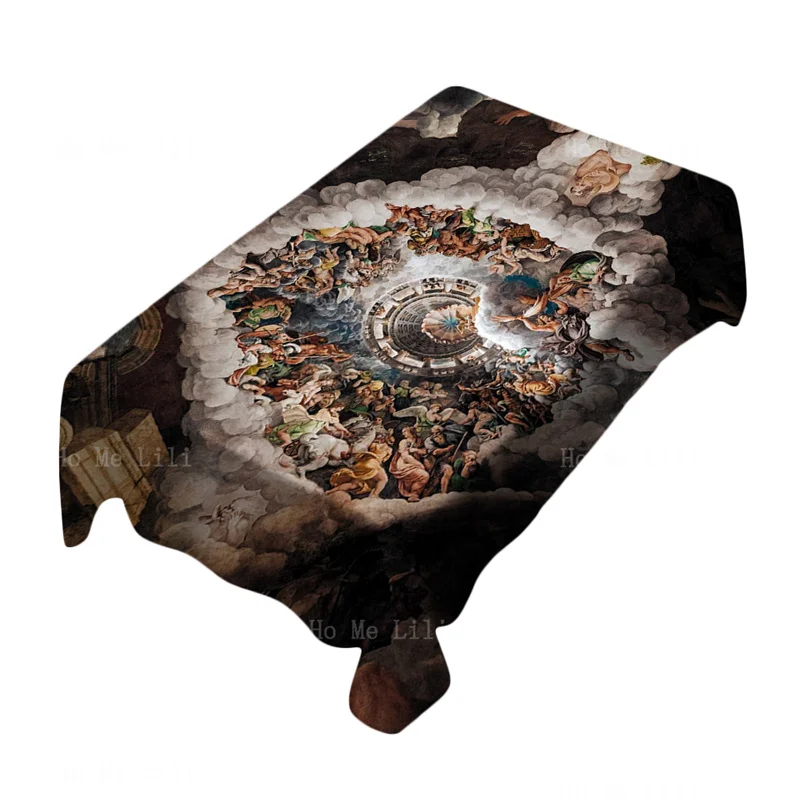Chamber Of The Giants Rectangle Table Cloths The Metamorphoses Medieval ...