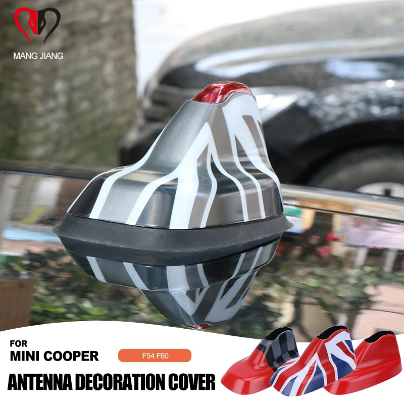 For Mini Cooper Exterior Antenna Trim Cover Case Aerial Abs Base ...