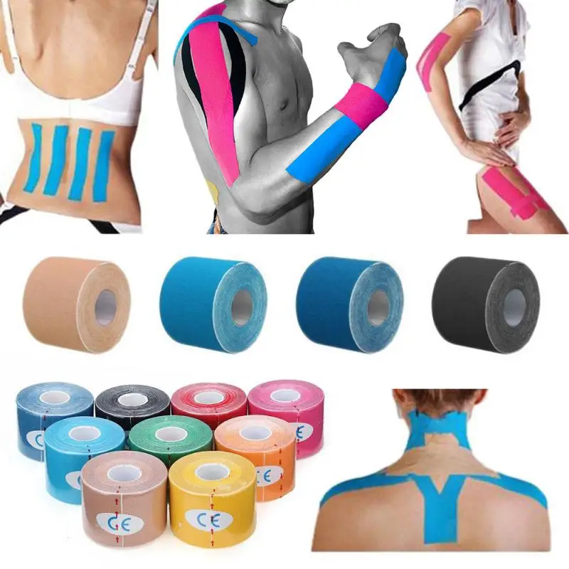 One Piece Muscle Bandage Kinesiology Tape Sports Cotton Elastic ...