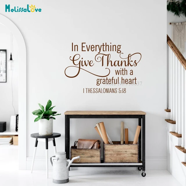 Give Thanks With A Grateful Heart Wallpaper