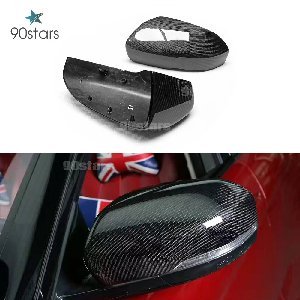 For Land Rover Range Rover Evoque Carbon Fiber Rear Side View Caps ...