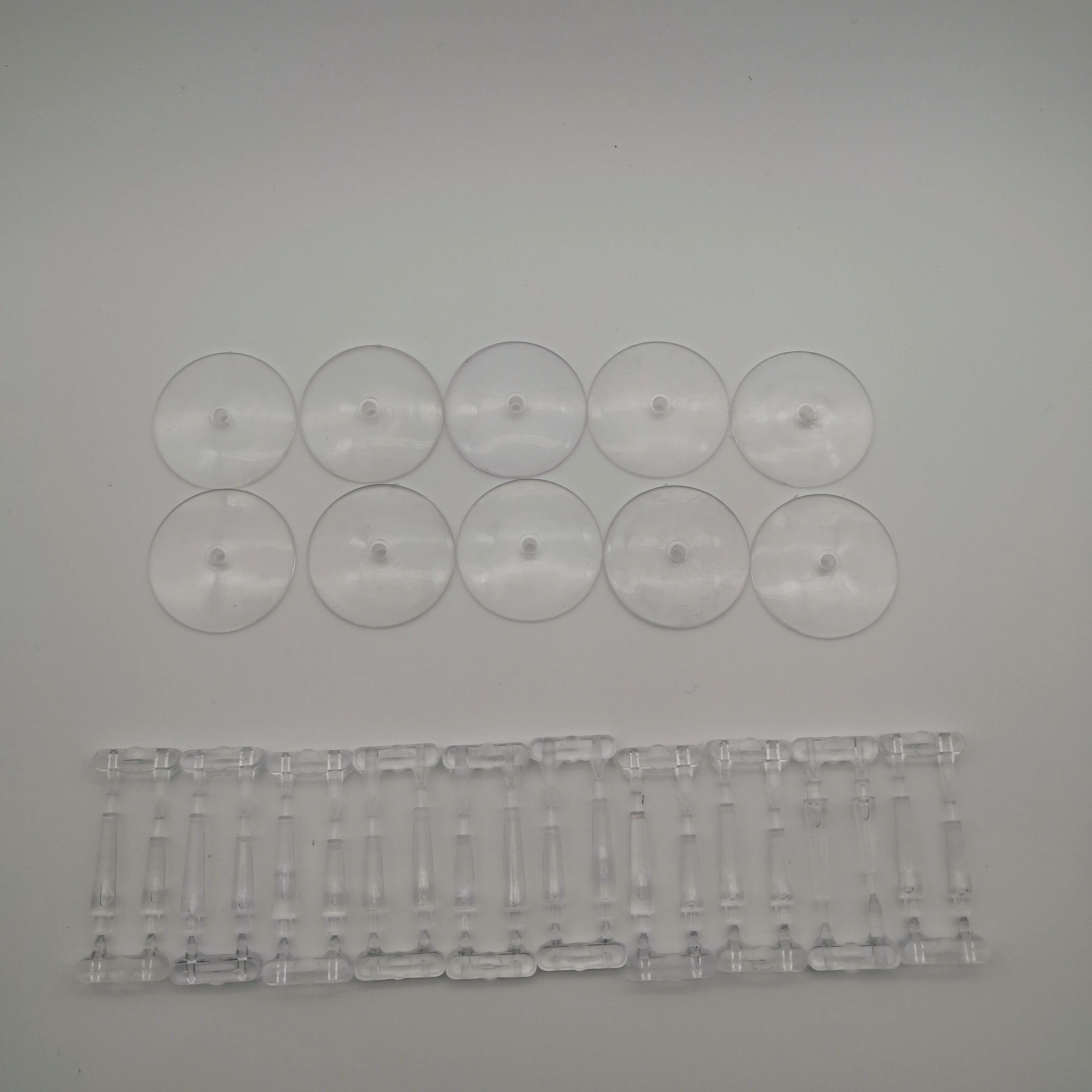 Lot-Of-10PCS-32mm-Round-Transparent-Flight-Stand-For-Miniature-Wargames ...