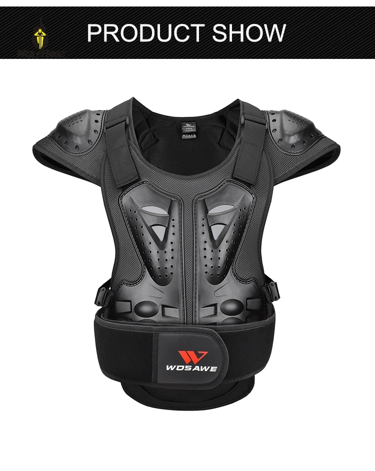 Wolfbike Back Protector Motorcycle Jackets Adult Shoulder Spine Chest ...