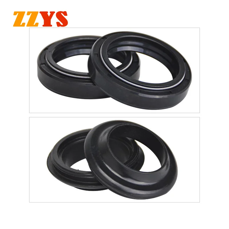 33x45x8-Motorcycle-Front-Fork-Damper-Oil-Seal-33x45-Dust-Cover-lip-For ...