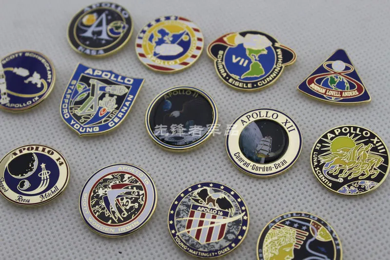 Apollo 11 Commemorative Pin U.S. Astronaut Hero Aerospace the Moon ...