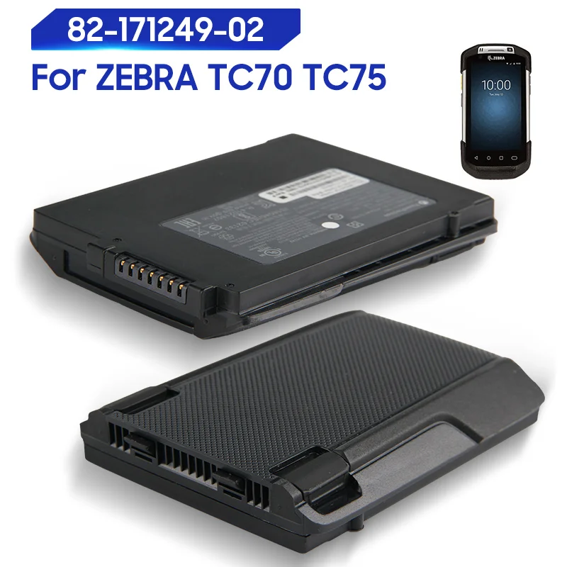 Original Replacement Battery For ZEBRA TC70 TC75 Symbol Scanner Battery ...