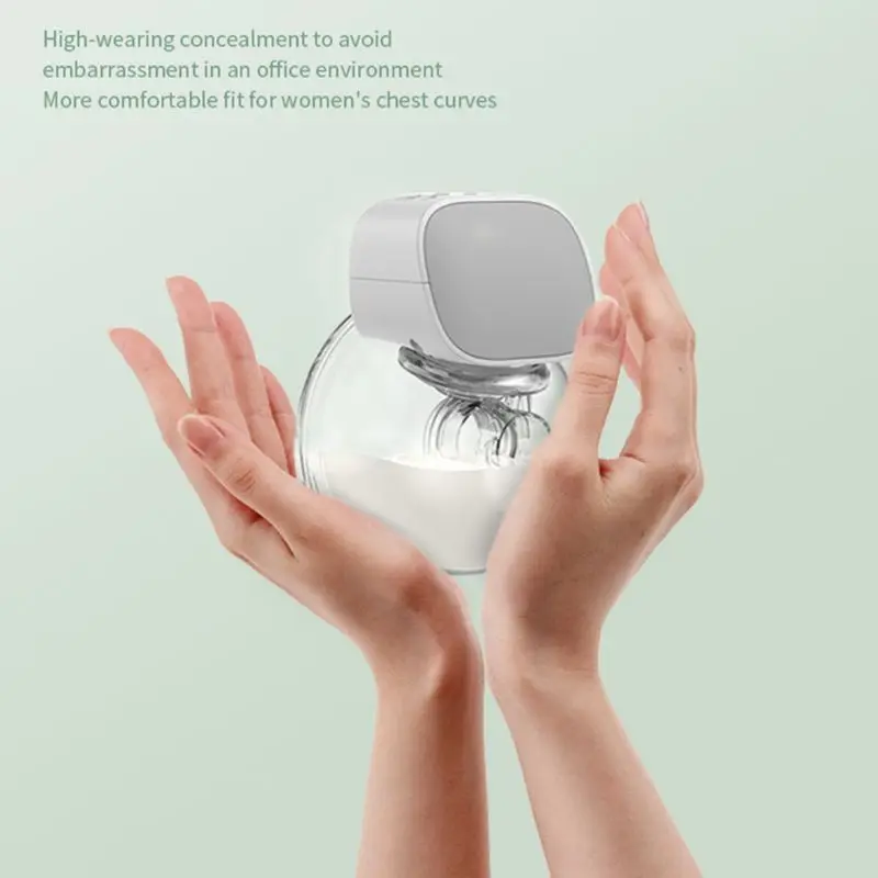 Electric-Breast-Pump-Double-Silent-Wearable-Automatic-Milker-Hands-Free ...