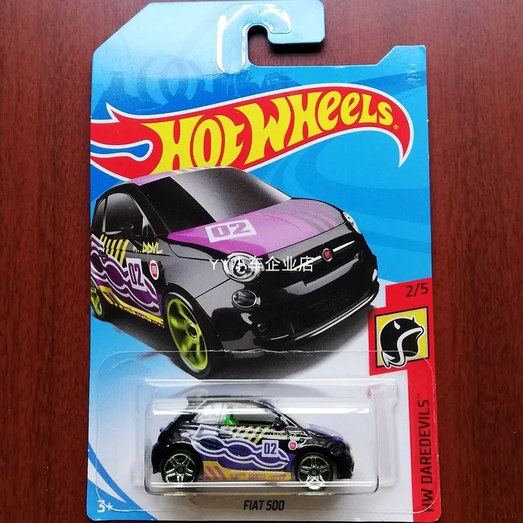 Hot Wheels Fiat 500 HW Daredevils 2/5 1:64 2018 Mattel Racewagens ...