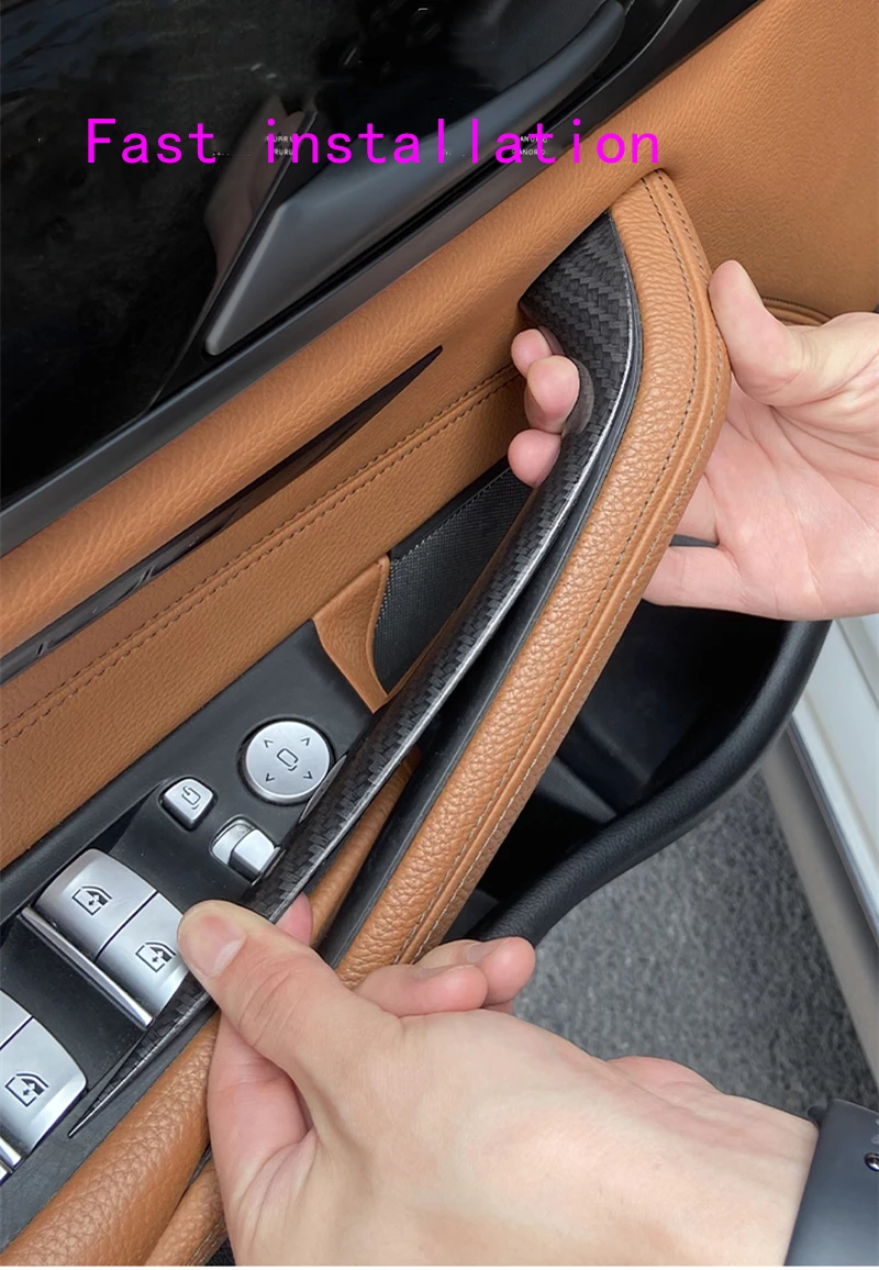 For-BMW-5-Series-G30-G38-2018-2019-2020-Car-Door-Inner-Handle-Door ...