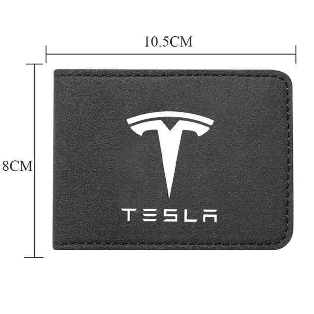 Tesla Leather Wallet - Tesla League
