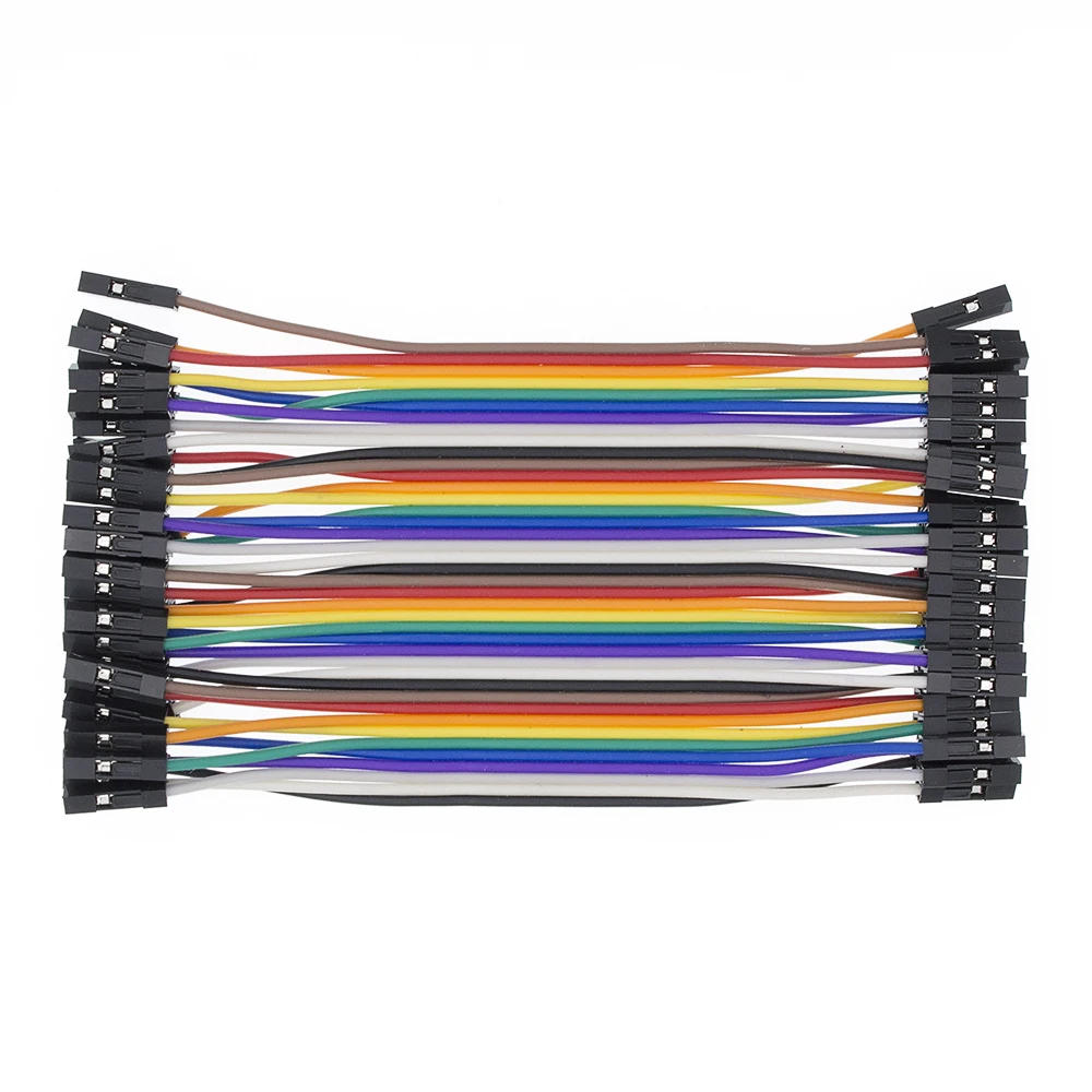 2.54mm Dupont Line 20cm 10cm 40Pin Male to Male+Female to Male + Female ...
