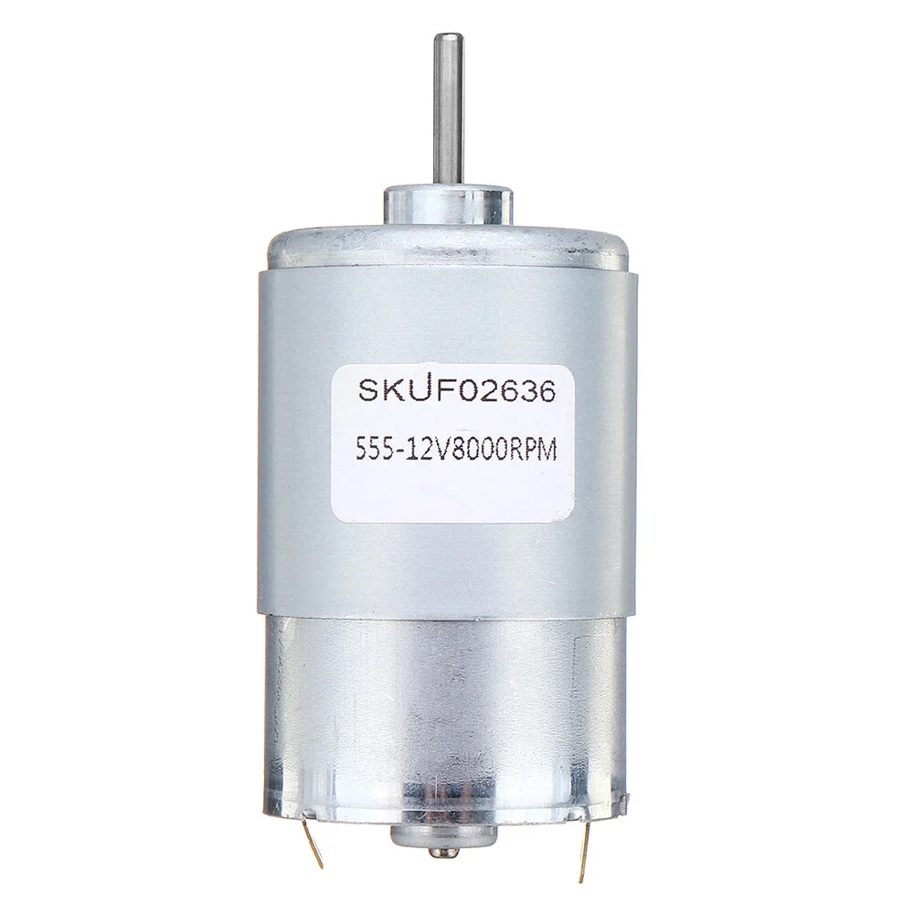 RS555 Motor DC 12V Motor High Torque Micro Motor 555 Brush motor ...