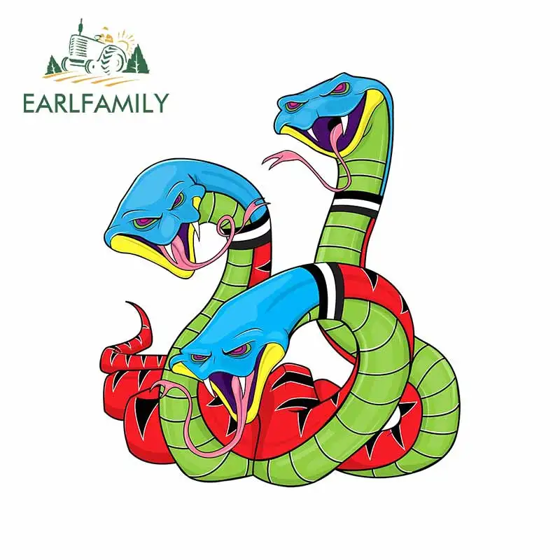 EARLFAMILY-13cm-x-11-1cm-for-Cute-Cartoon-Rainbow-Snake-Laptop-Car ...