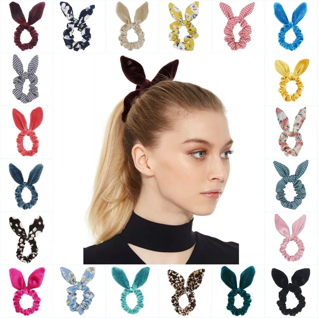 Elastic Bunny Hair Band Headband Accessories | Bunny Ears Headband Hair ...