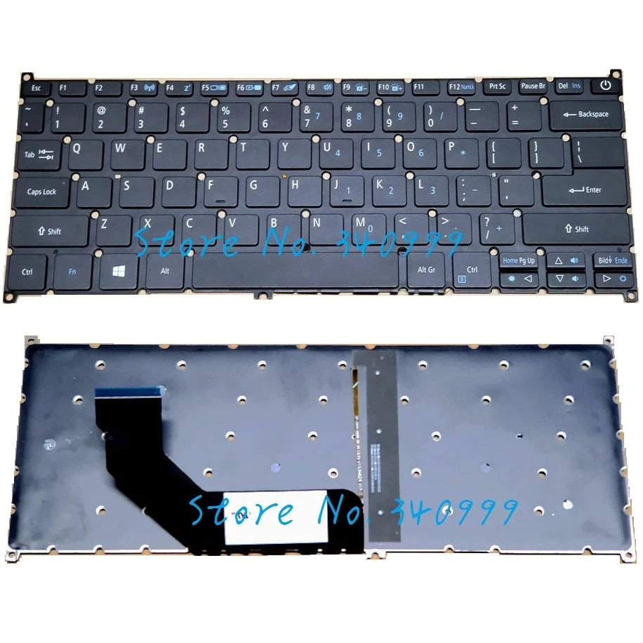 New For Acer Swift 3 Sf314-41 Sf314-52g Sf314-53g Sf314-55g Us Keyboard ...