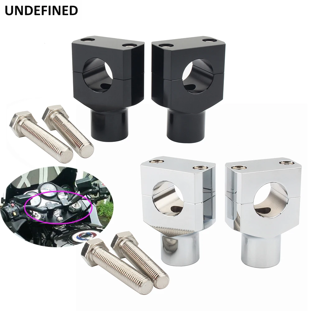 Motorcycle-1-7-8-Handlebar-Risers-Kit-For-Harley-Dyna-Sportster-Softail ...