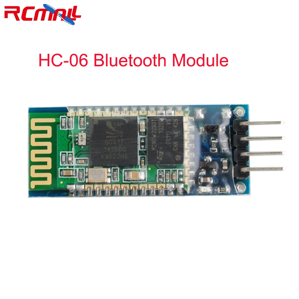 Bluetooth Transceiver Arduino HC-06 Bluetooth Serial Module - 4-Pin RF ...