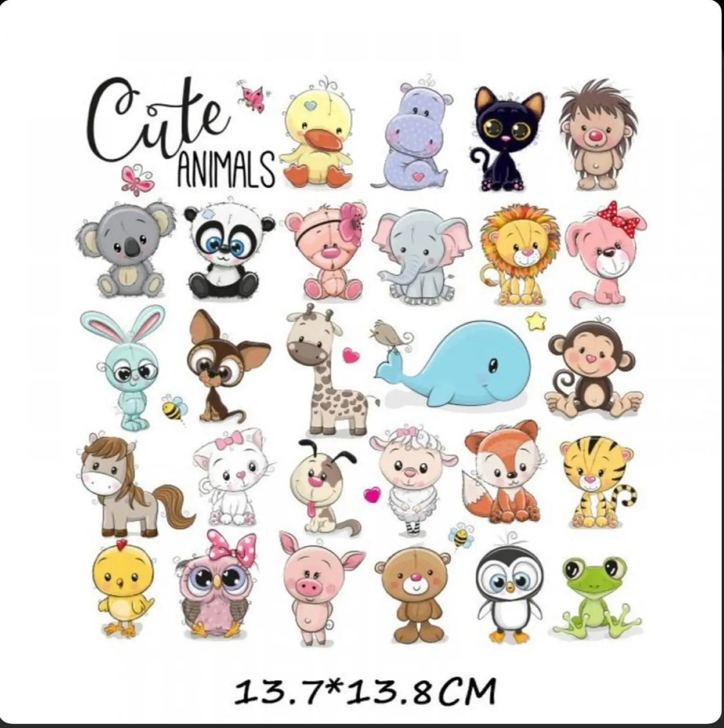 Small Animals Transparent Silicone Rubber Stamp And Metal Die Sheet ...