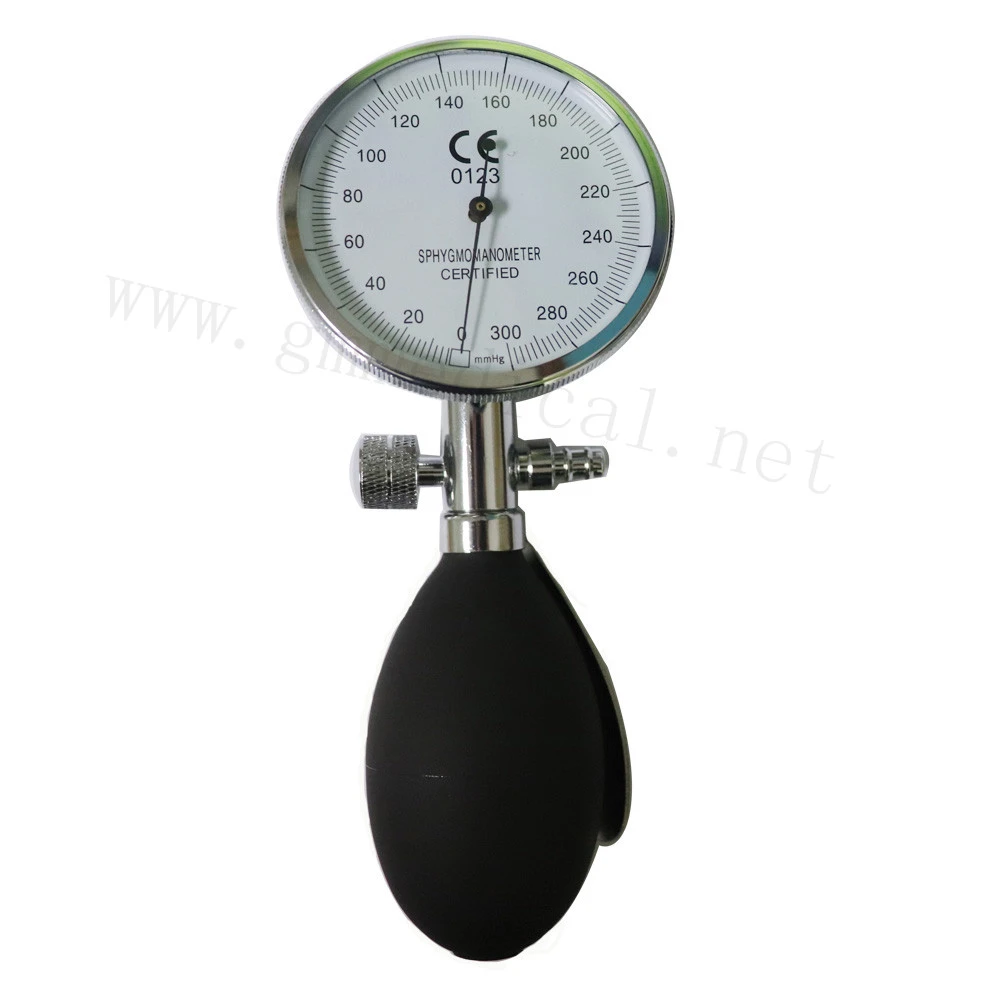 hand held Pressure display Gauge with PVC ball,for Aneroid ...
