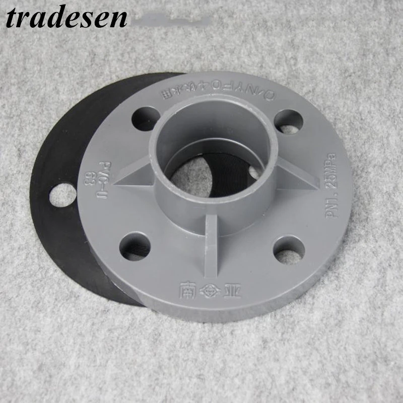 1pc Pvc Inner Diameter 63mm-315mm Flange Pipe Connector 2"- 4"hose ...