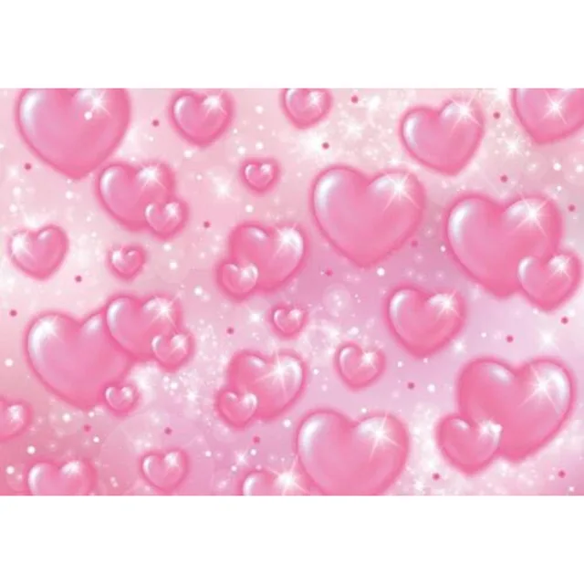 Allenjoy Early 2000s Heart Butterfly Bubble Backdrop Valentines Wedding ...