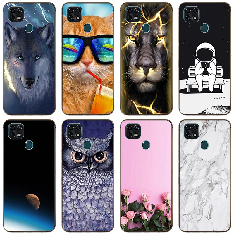 Funda-con-estampado-para-ZTE-Blade-10-carcasa-trasera-de-TPU-suave-e ...