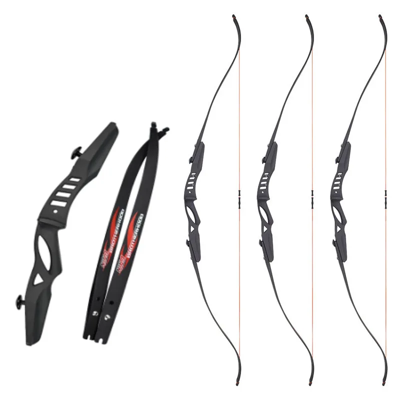 60-Recurve-Bow-ILF-Limbs-15-25lbs-Hunting-Split-Bow-Shooting-Youth ...