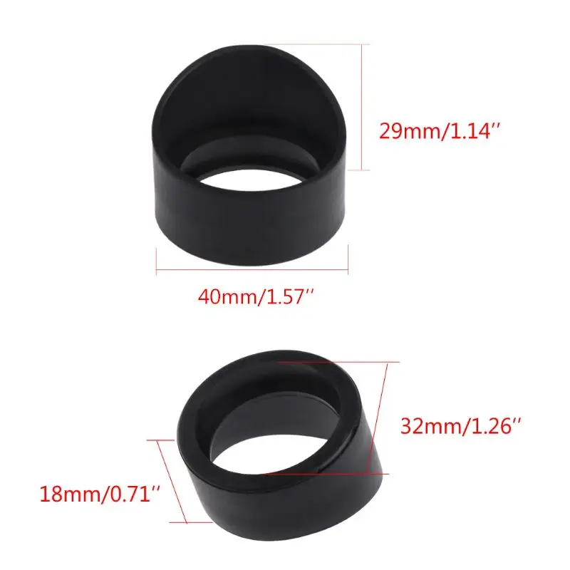 2pcs 34mm Diameter Rubber Eyepiece Cover Guards For Stereo, 40% OFF