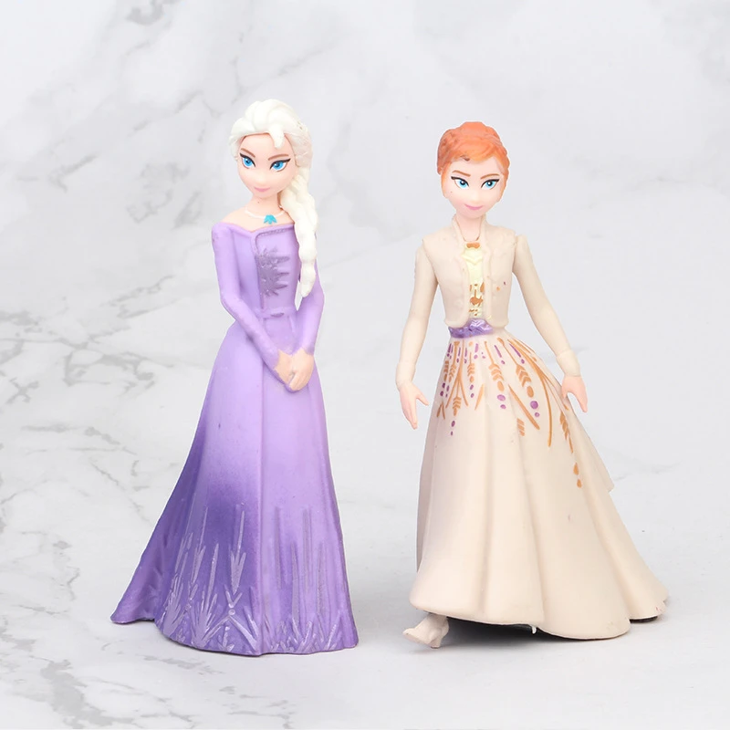 Discount New Disney Frozen 2 Snow Queen Elsa Anna PVC Action Figure ...