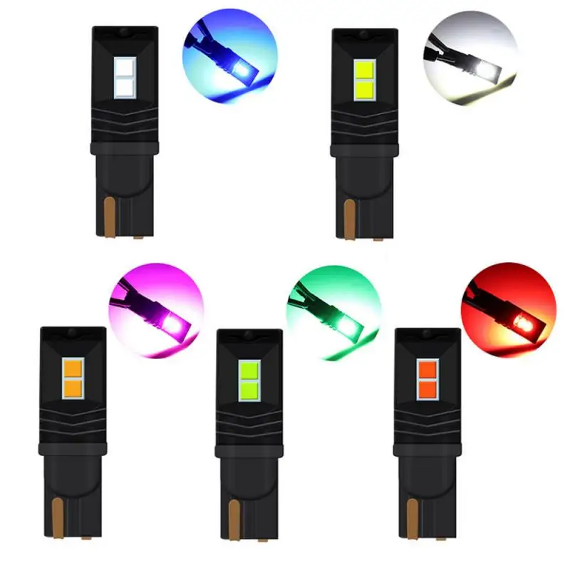 1Pcs Auto Interior Lamp License Plat T10 3030 LED Reading Bulb 3D ...