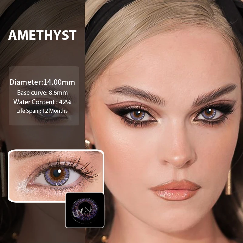 Amethyst Contact Lenses