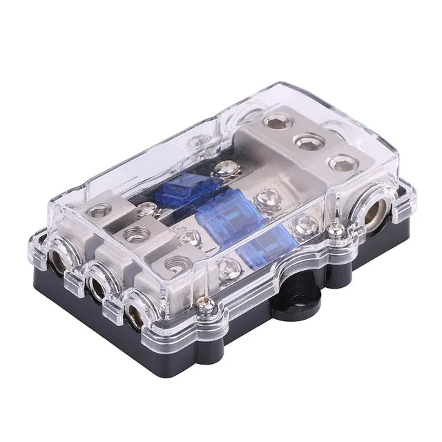 Universal 60A 12V-24V Car Auto Vehicle Stereo Audio Power Fuse Box ...