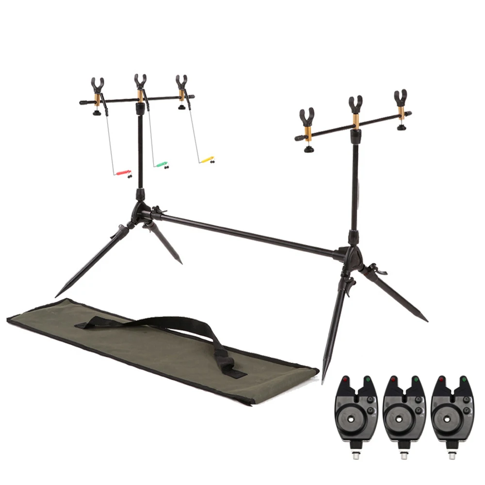 Lixada-Fishing-Rod-Stand-Adjustable-Retractable-Carp-Pod-Stand-Holder ...