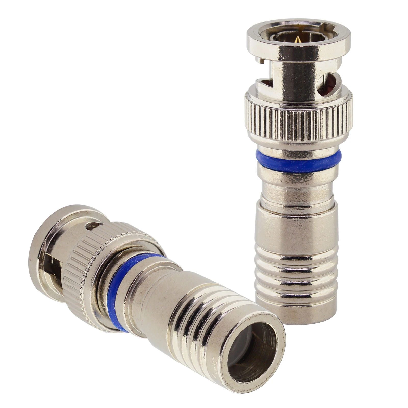 Male Bnc Connectors | Twist-on Connector | Cable Adapter | Bnc Rg6 - 2 ...