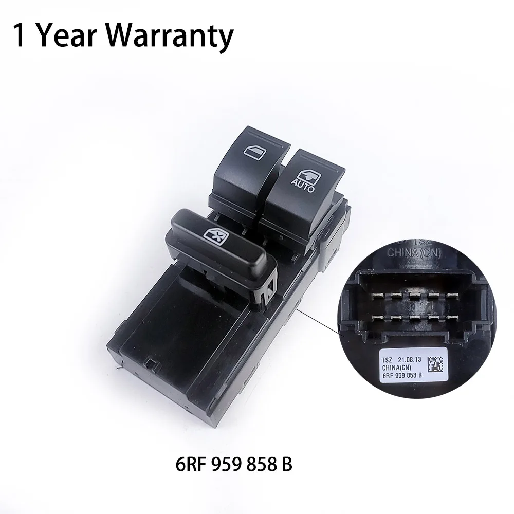 Lifter switch Electric window lifter switch Window switch 6RF959858B 6RF959857B for VW POLO ...