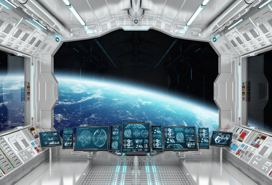 Backgrounds Space Shuttle Interior