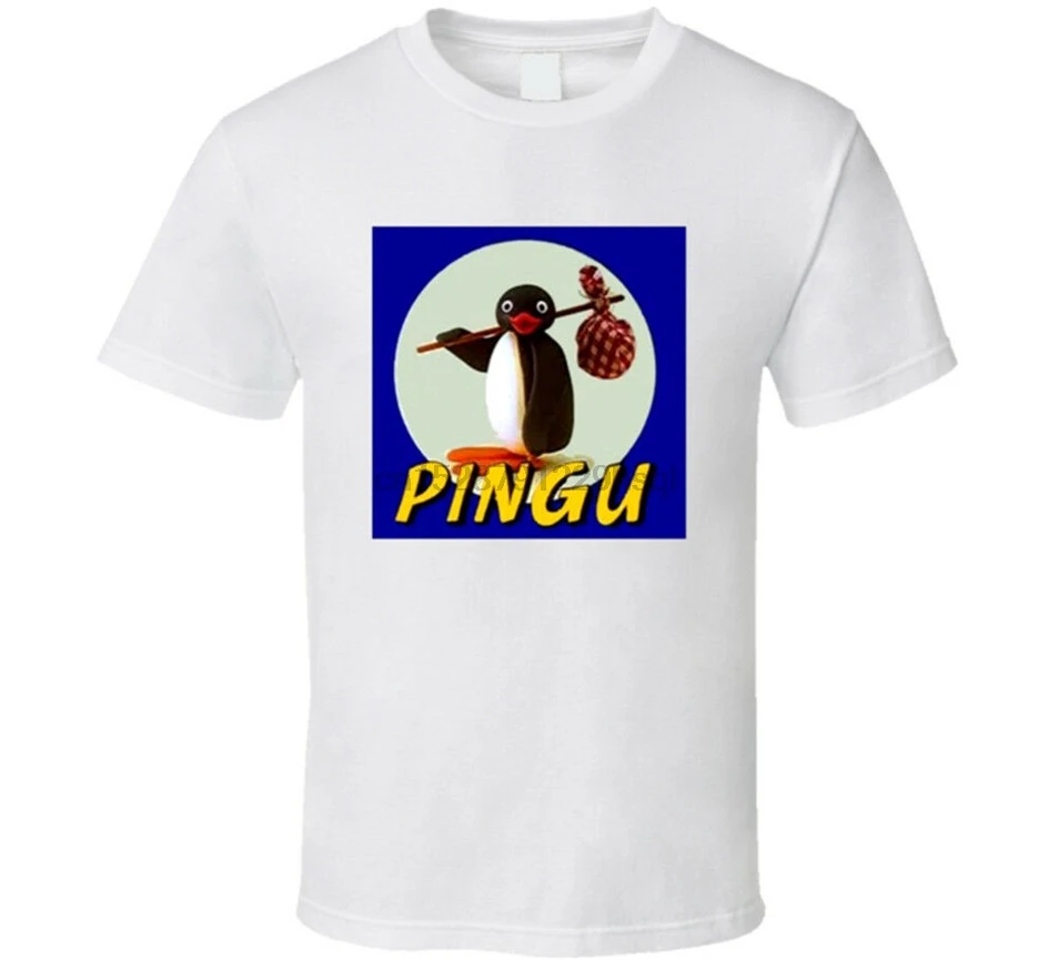 Pingu Japan Pinga Penguin Tv Series 1986 T Shirt Mens Tee Gift New From ...