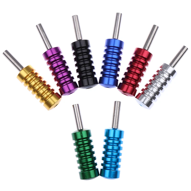Aluminum Alloy Tattoo Grip Tube With Back Stem Self-locked Tattoo Gun Hand Grip Supplies Body ...