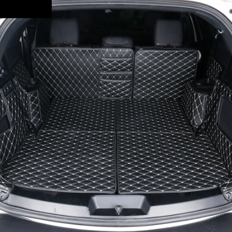 7 Seat Trunk Cargo Liner Protector Carpet Cover Mat For Ford Explorer ...