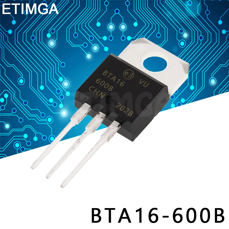 Transistor-de-BTA16-600B-BTA16-600C-BTA16-600BW-TO-220-BTA16-600CW-BTA16600B-BTA16600C ...