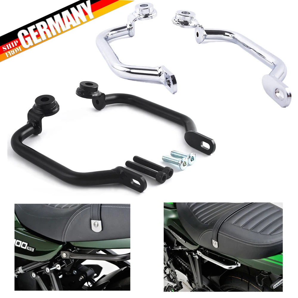 Motorcycle Passenger Pillion Rear Seat Handle Grab Bar Hand Rail For ...