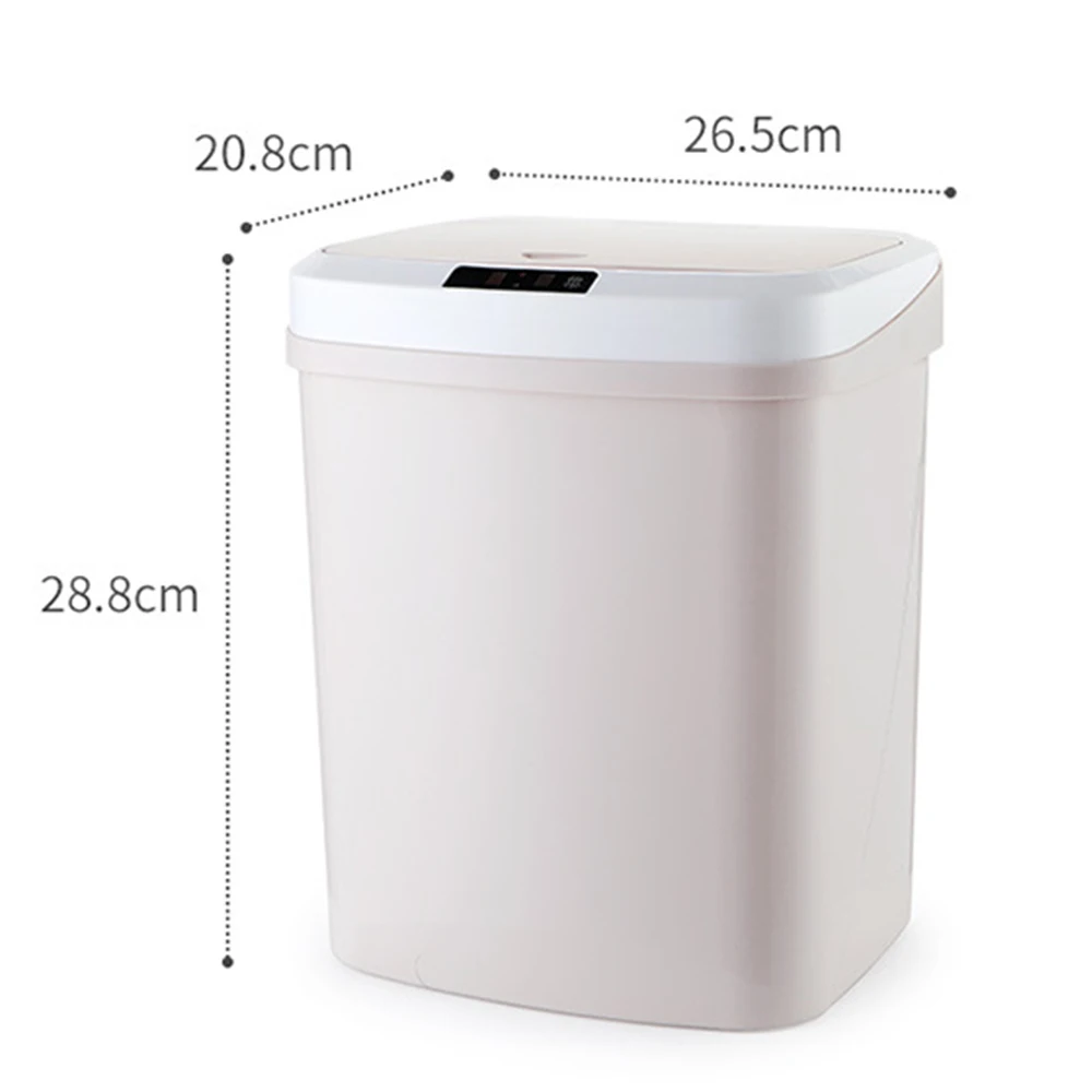 Intelligent Induction Motion Sensor Waste Bins Wide Opening Eco ...