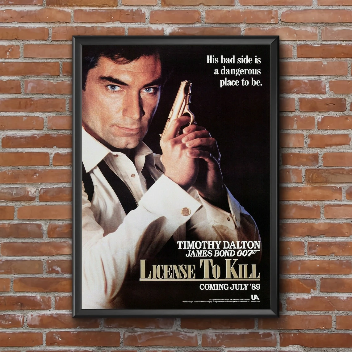 Licence To Kill Movie Poster