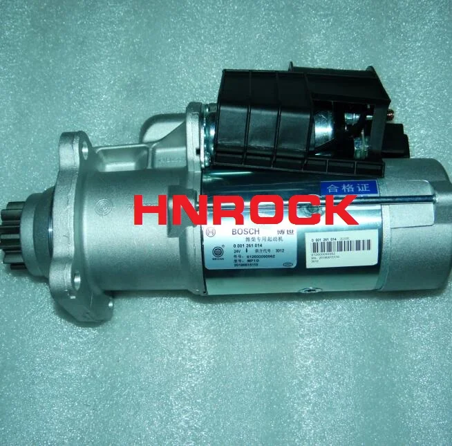 NEW 24V STARTER MOTOR 612600090562 0001261014 107302 254773 6010768 ...