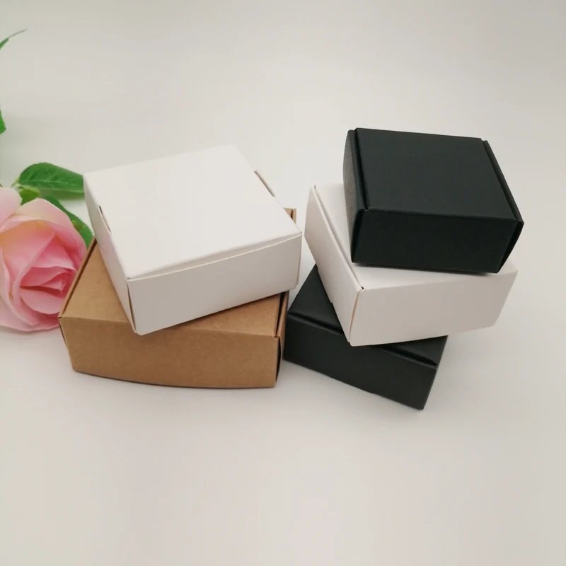 15pcs-Gift-Packing-Paper-Box-Black-Kraft-White-Paper-Box-for-Gifts ...