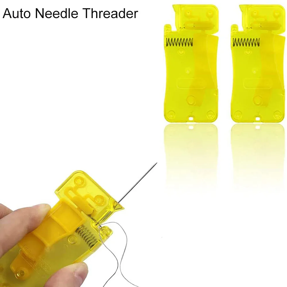 2Pcs-Automatic-Needle-Threader-DIY-Stitch-Insertion-Tool-Home-Hand ...