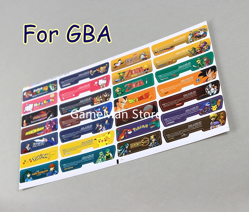 Replacement-5sets-lot-140pcs-lot-Customer-Design-for-Gameboy-Advance ...