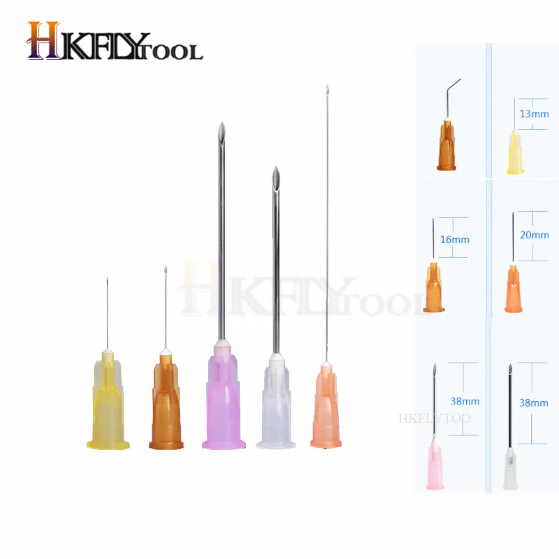 100pcs Painless small needle painless beauty ultrafine 32G 30G 26G 23G ...