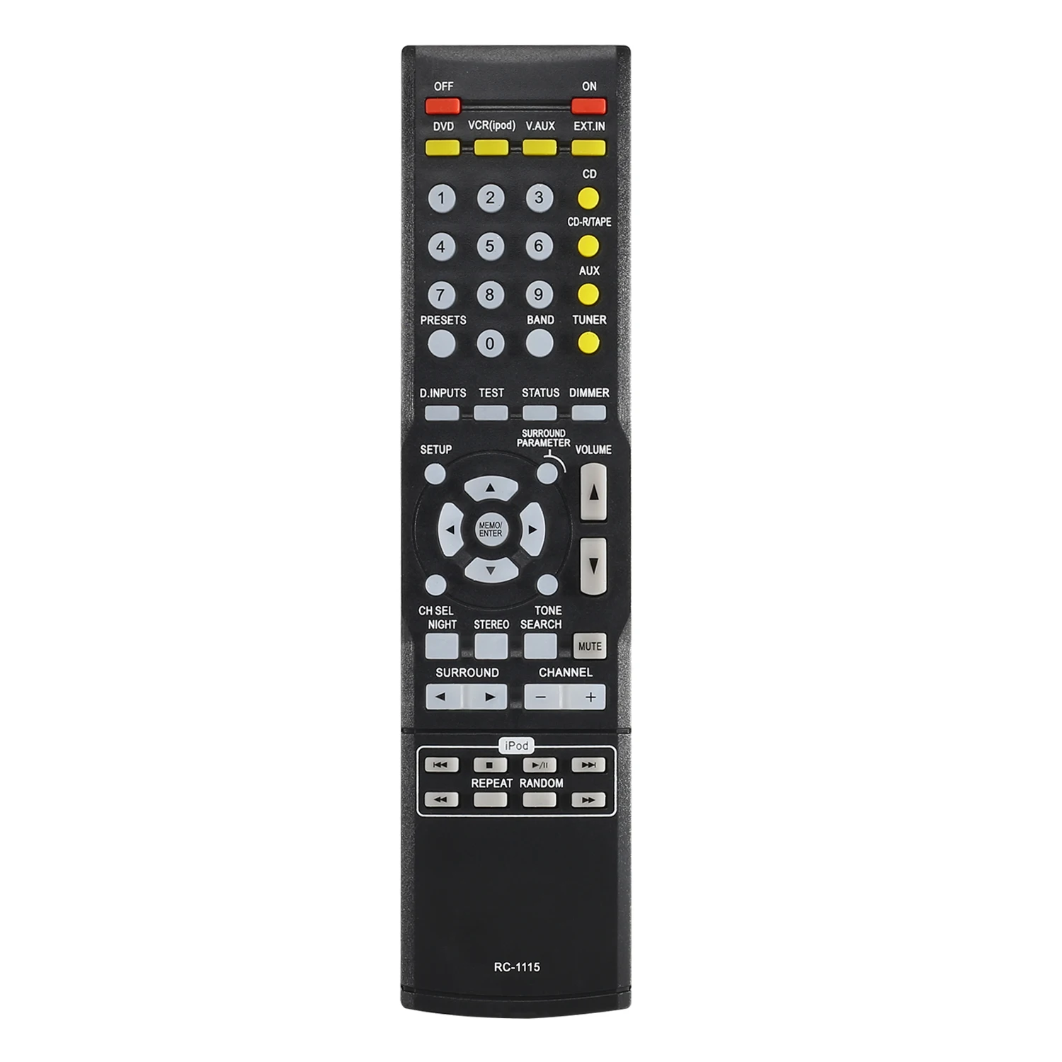RC 1115 원격 제어 AV 시스템 AVR930 AVR 390/1312 AVR 1311 AVR 391 380 4806 CD 사운드 바 플레이어|remote control ...