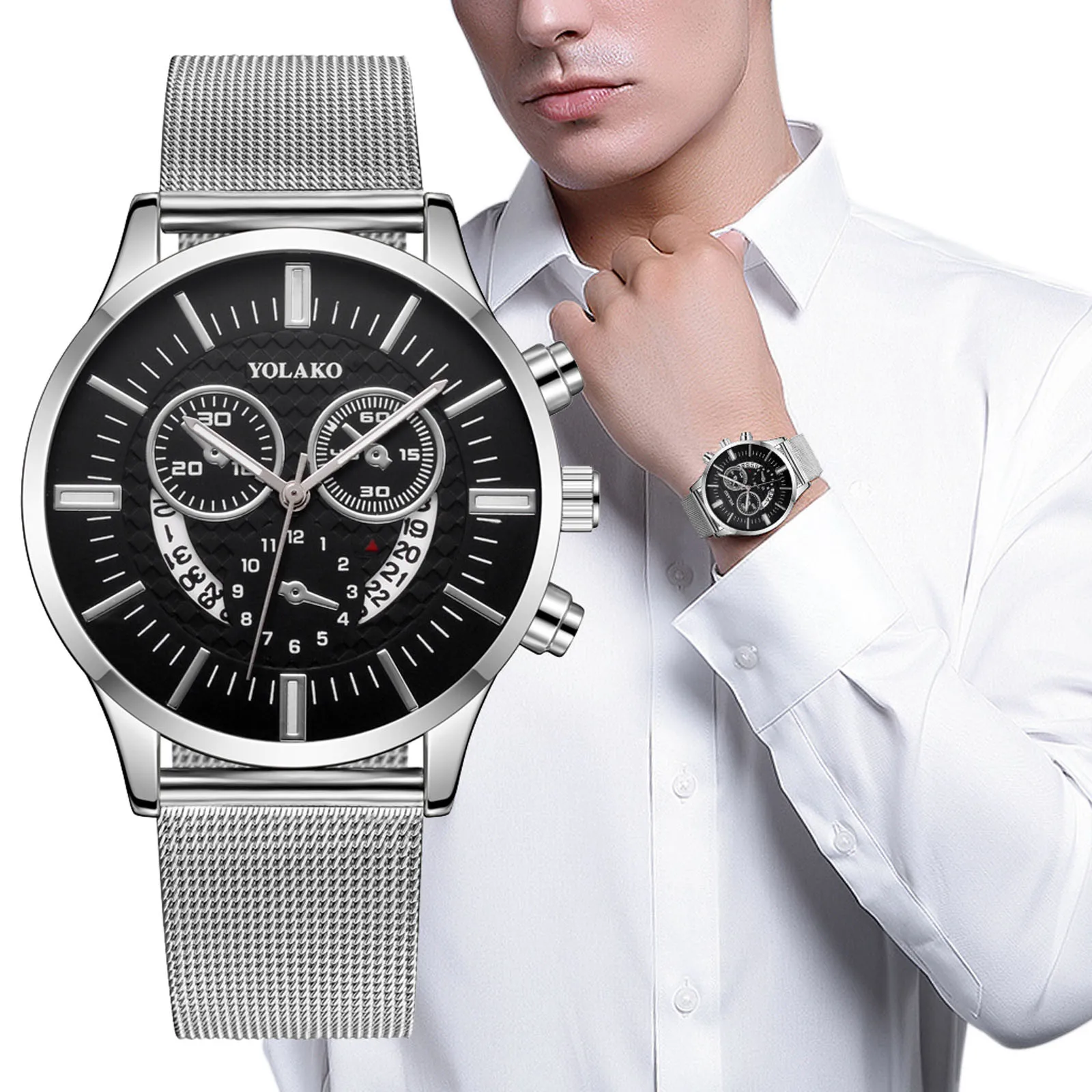 OTOKY Ultra Thin Watch For Men Sport Business Watches Casual Fashion ...